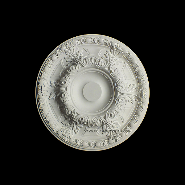 49.5cm Diameter, Lightweight Ceiling Rose - Ceiling Roses and Coving