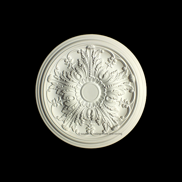 51cm Diameter, Lightweight Ceiling Rose - Ceiling Roses and Coving